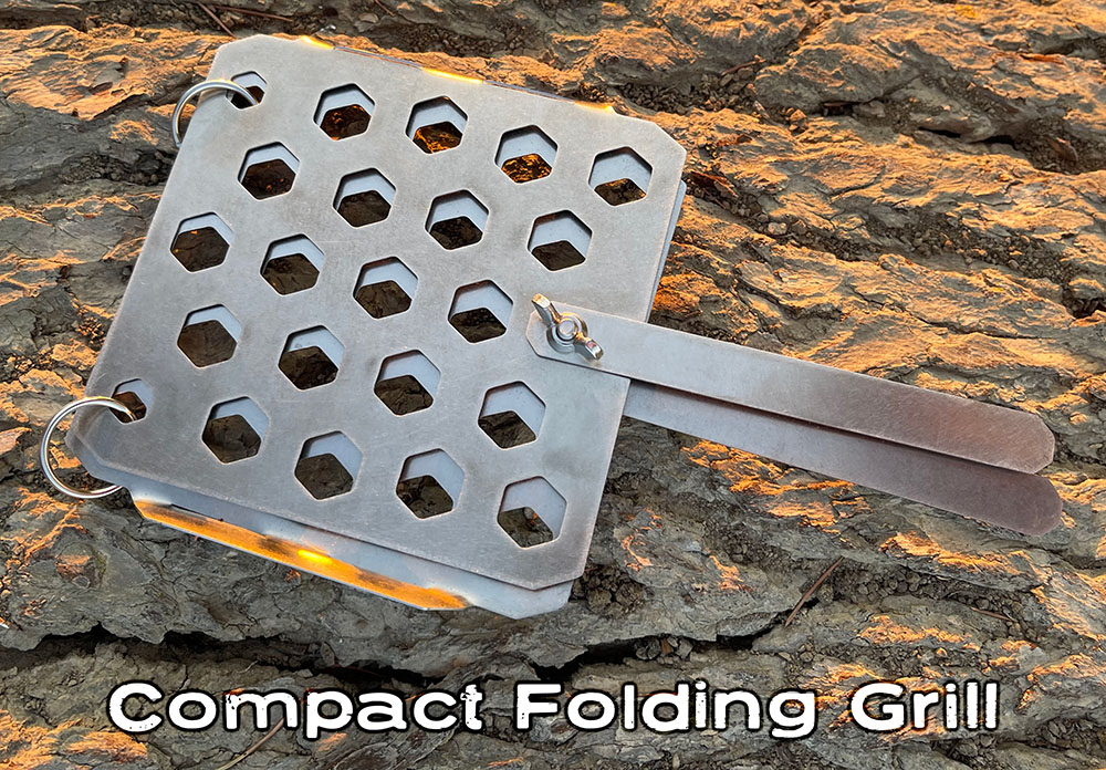 Compact Folding Grill - Home